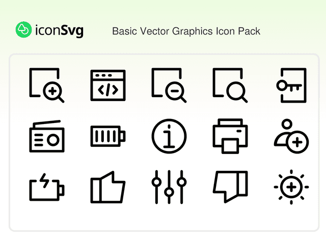 iconSvg - Free SVG Icons and PNG Vectors | Download Icons